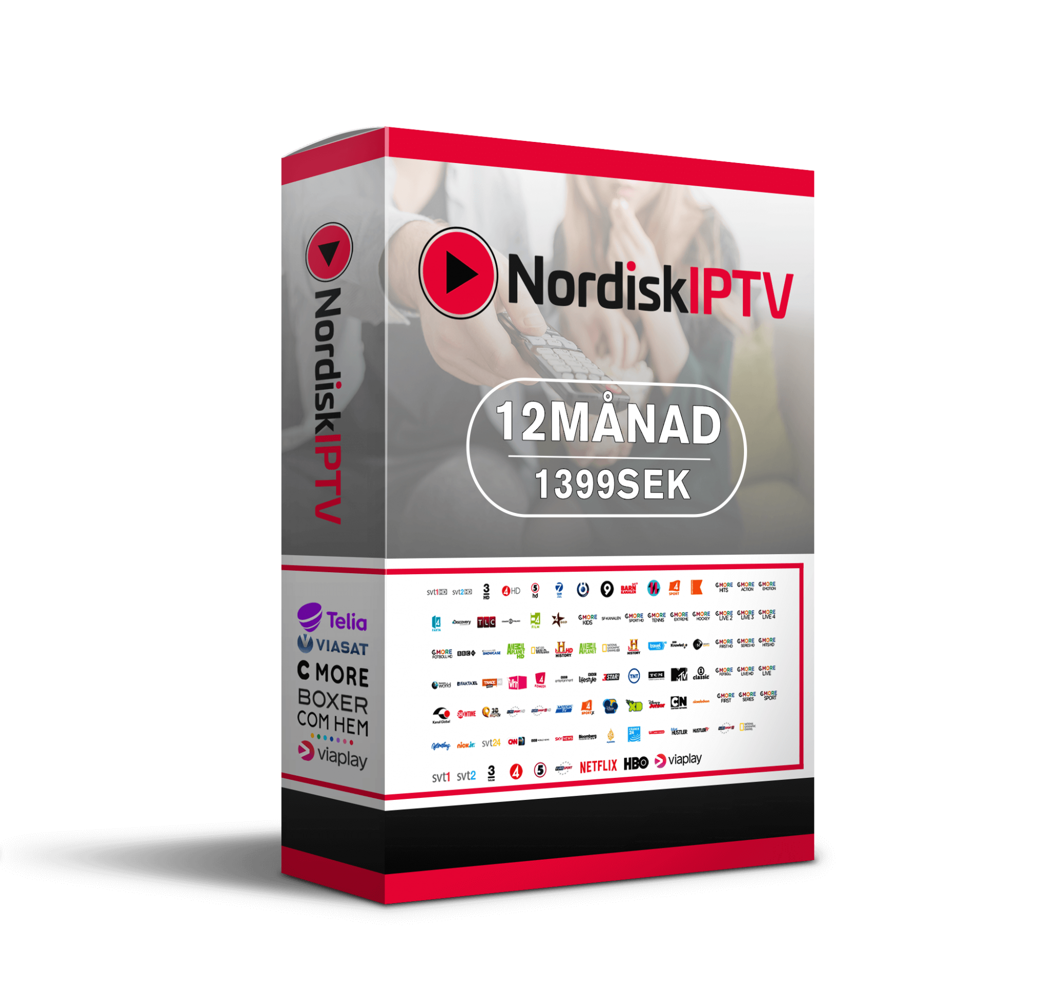 Nordisk IPTV | Bästa IPTV i Sverige 2020 | Från 99kr | LiveChat 24/7